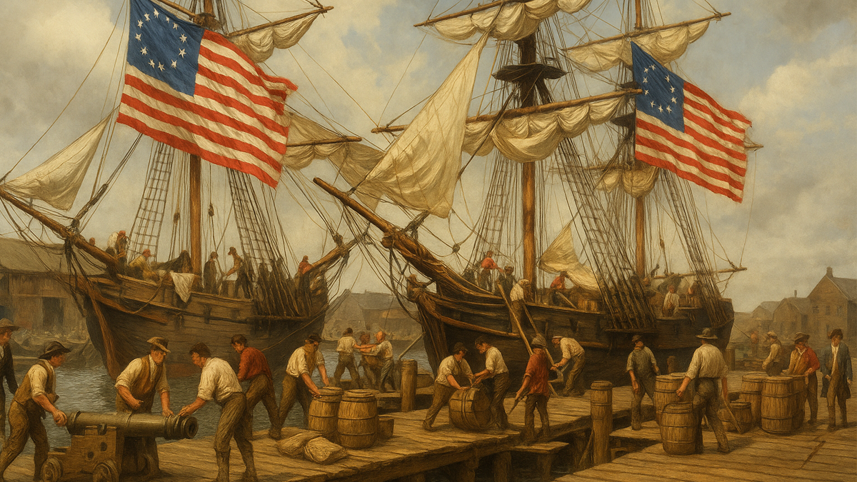 October 9, 1775 – Taking the War to Sea – Powder to Parchment